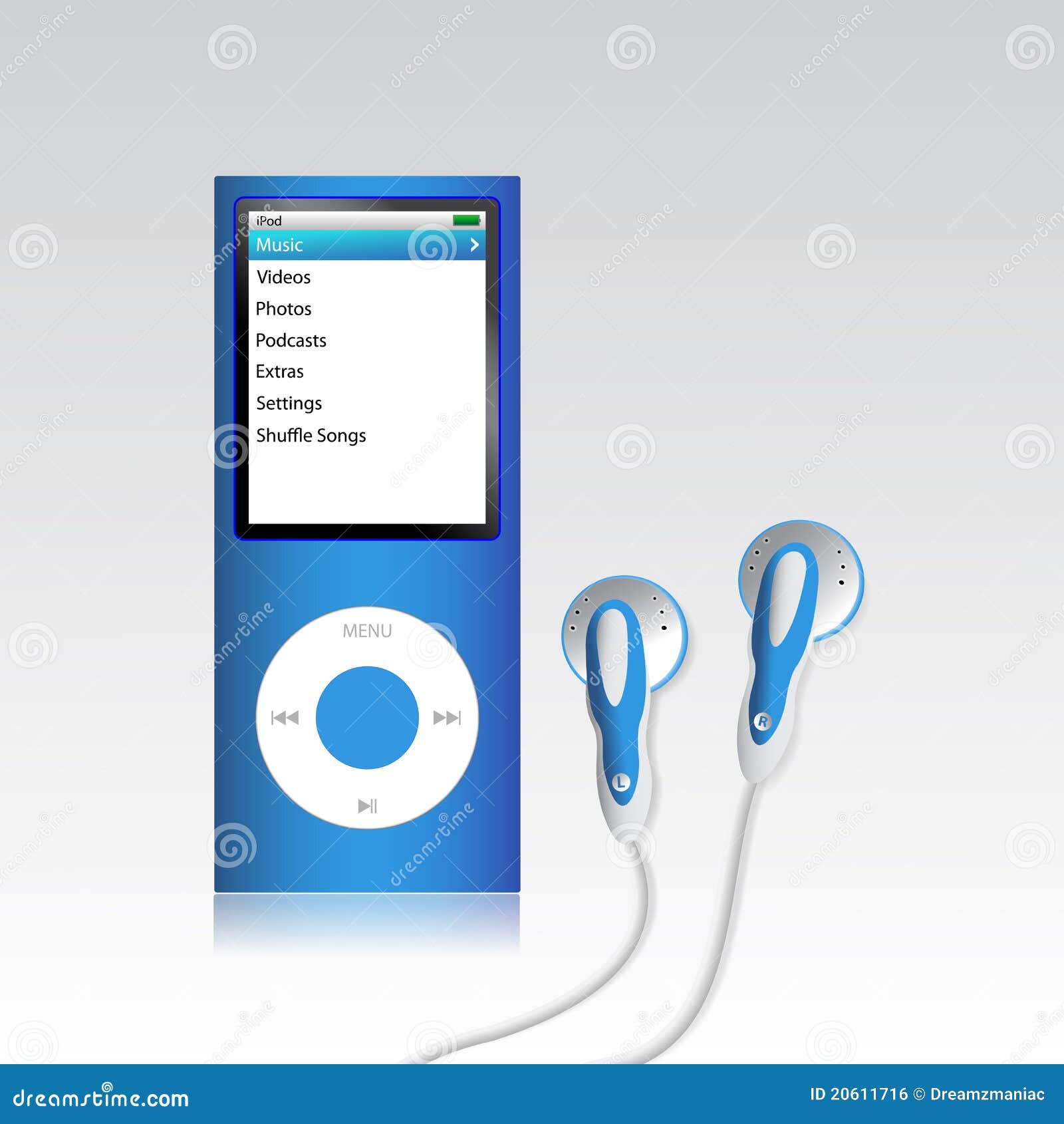 Apple IPod Logo Cartoon Vector | CartoonDealer.com #136964047