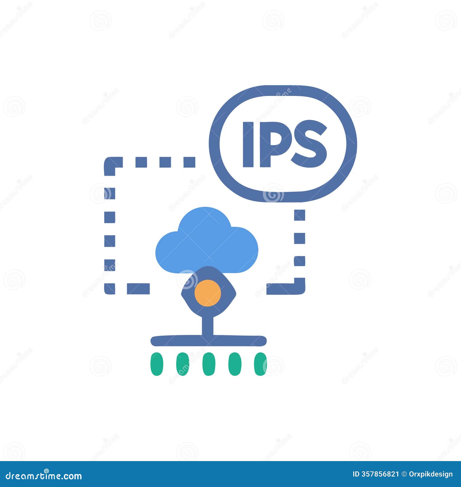 IPS - Intrusion Prevention System Acronym, Technology Concept ...