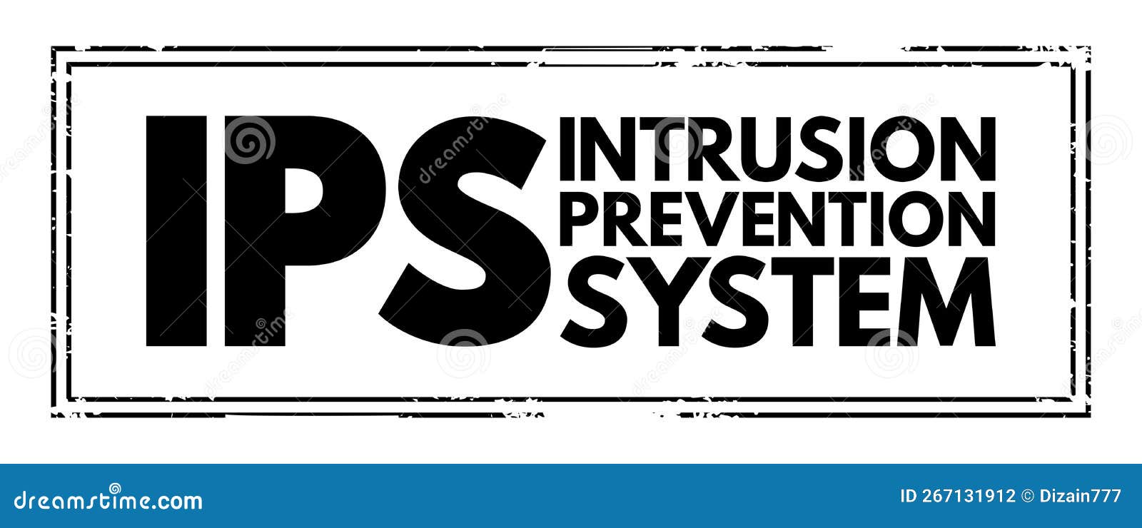IPS - Intrusion Prevention System Acronym, Technology Concept ...