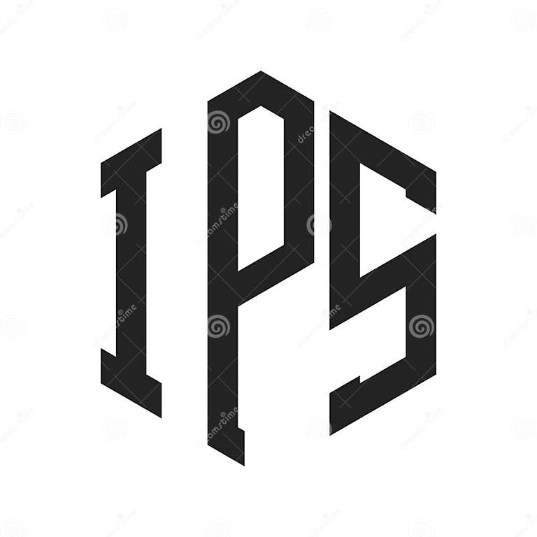 IPS Logo Design. Initial Letter IPS Monogram Logo Using Hexagon Shape ...