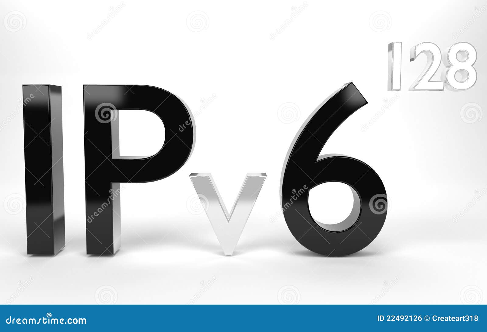 Ipv6_2 stock illustration. Illustration of communication - 22492126