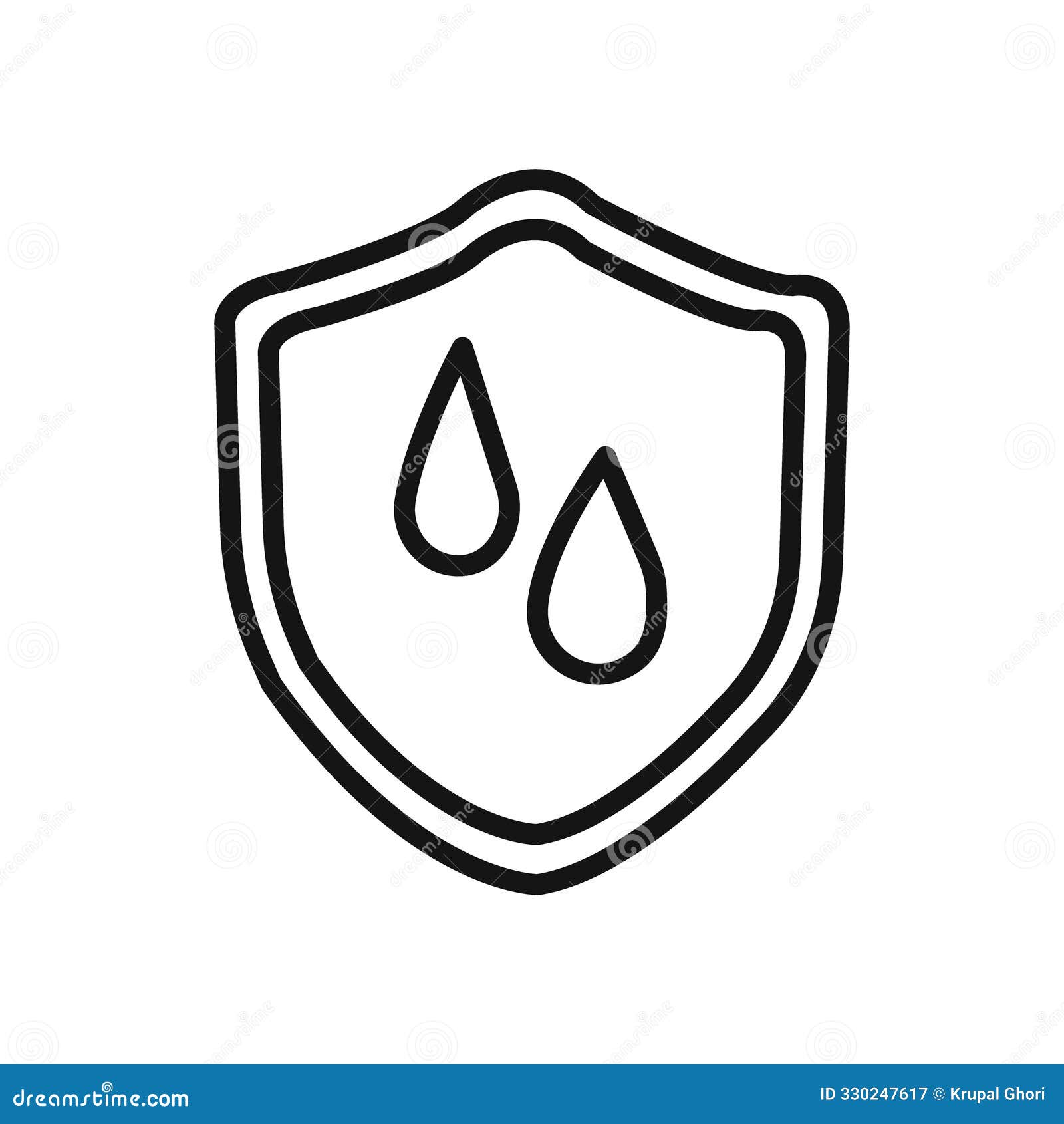 Ipx5 Waterproof Vector Logo Set Collection For Web App Ui ...