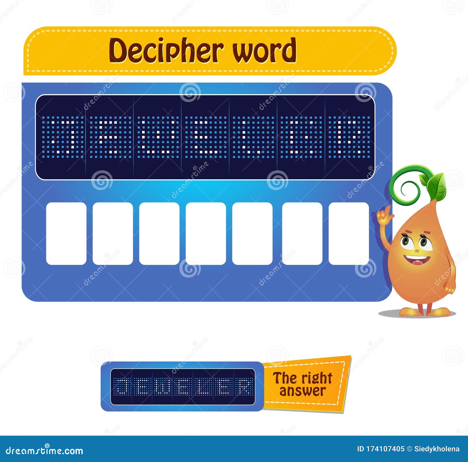 Iq Decipher Word Brainteaser Royalty-Free Stock Photo | CartoonDealer ...
