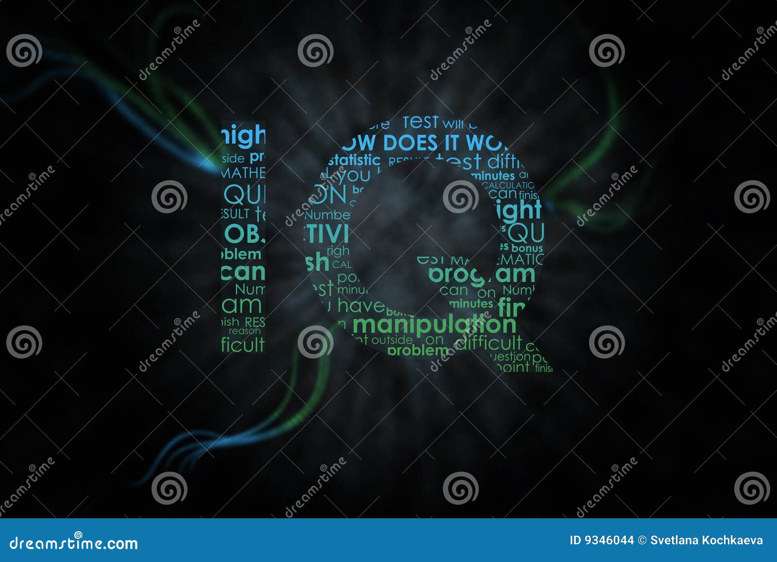Iq test stock photo. Image of black, symbols, level, background - 9346044