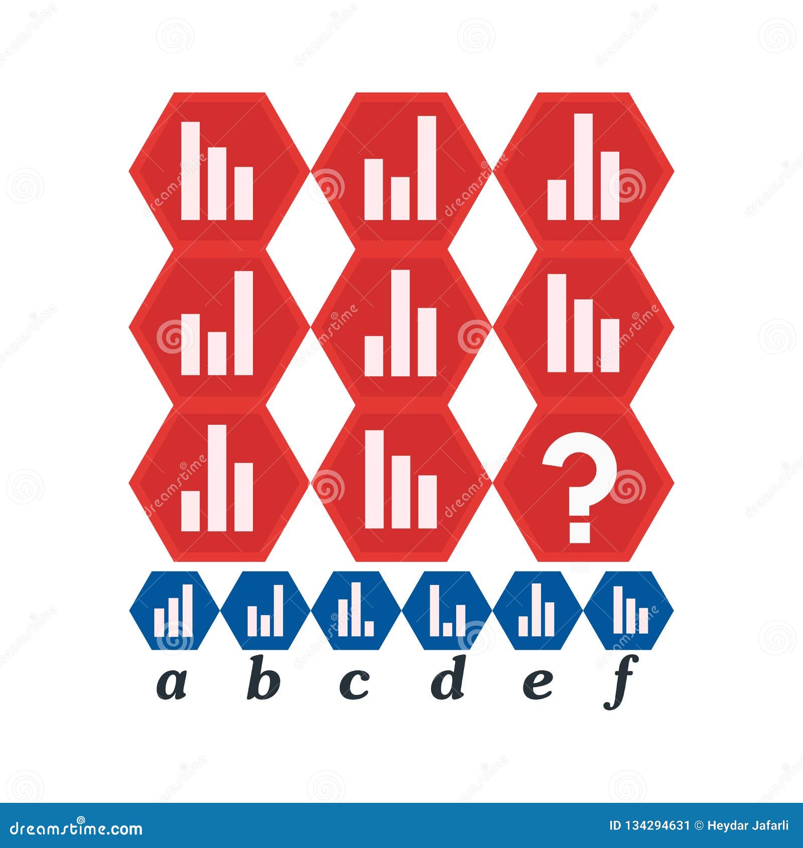 IQ Test. Choose Correct Answer. Logical Task, Educational Game for Kids ...