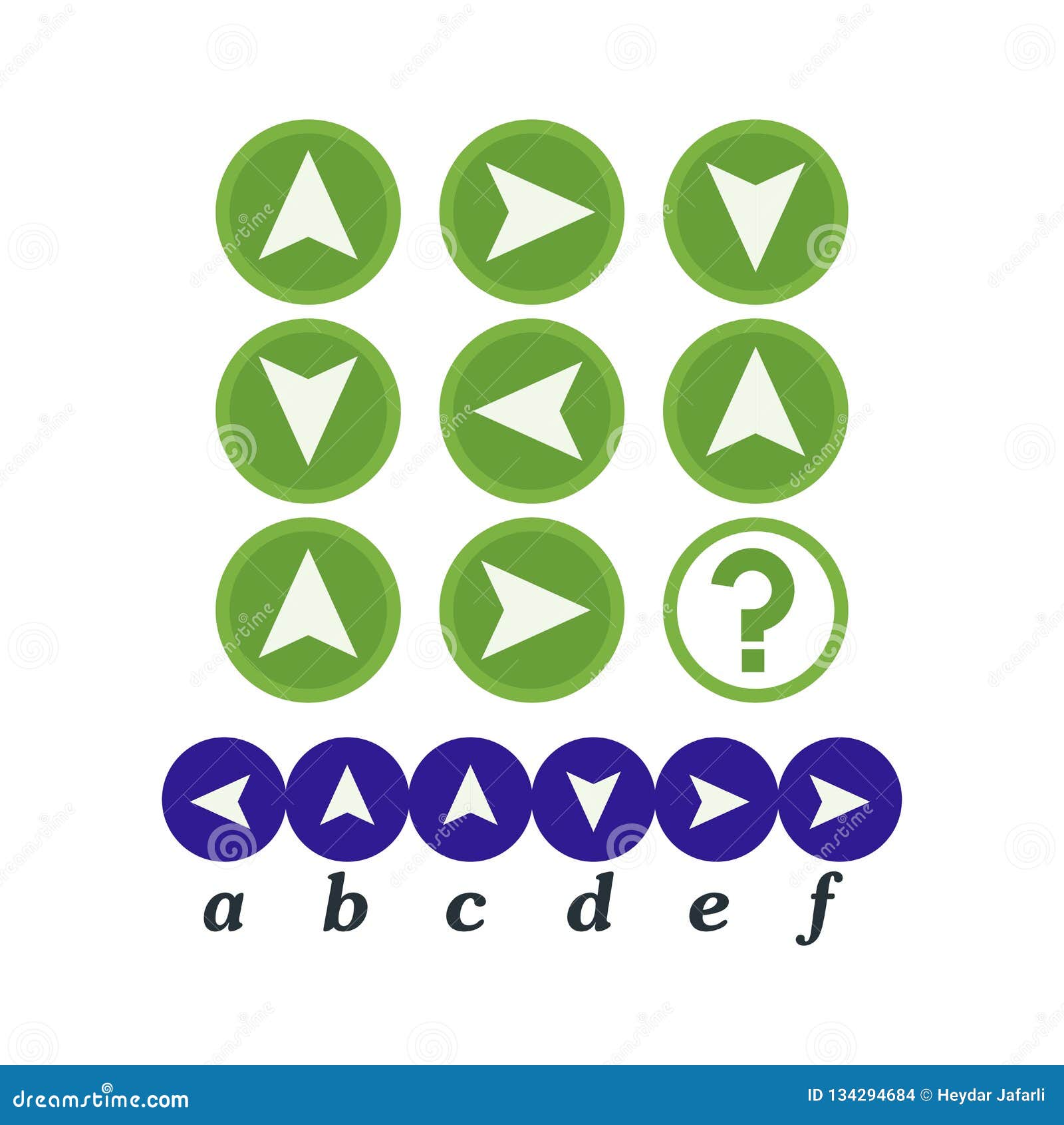 Logical Task. Find The Correct Silhouette Game Vector Illustration ...