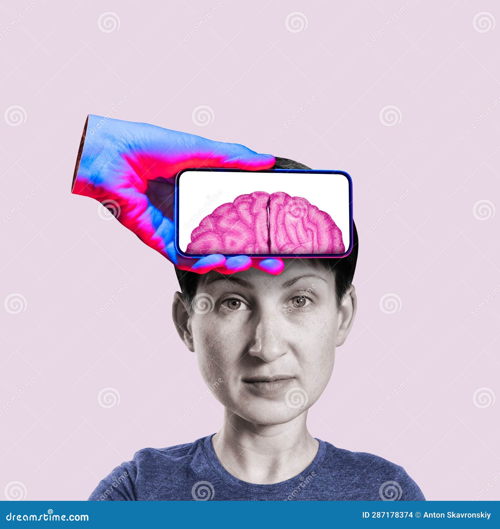 Concept of IQ testing. stock photo. Image of check, creativity - 287178374