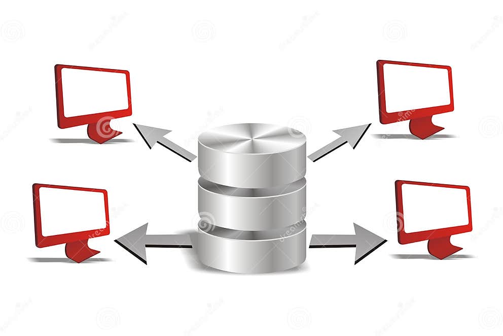 IR - Intelligent Routing stock illustration. Illustration of process ...
