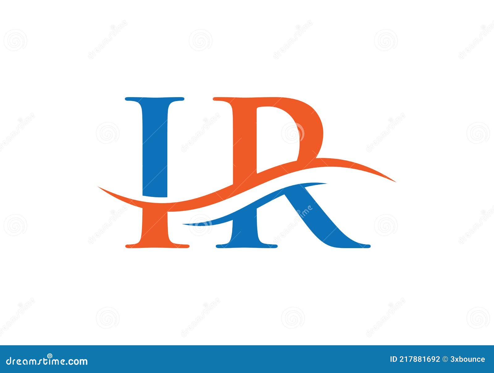 IR Letter Linked Logo for Business and Company Identity. Initial Letter ...