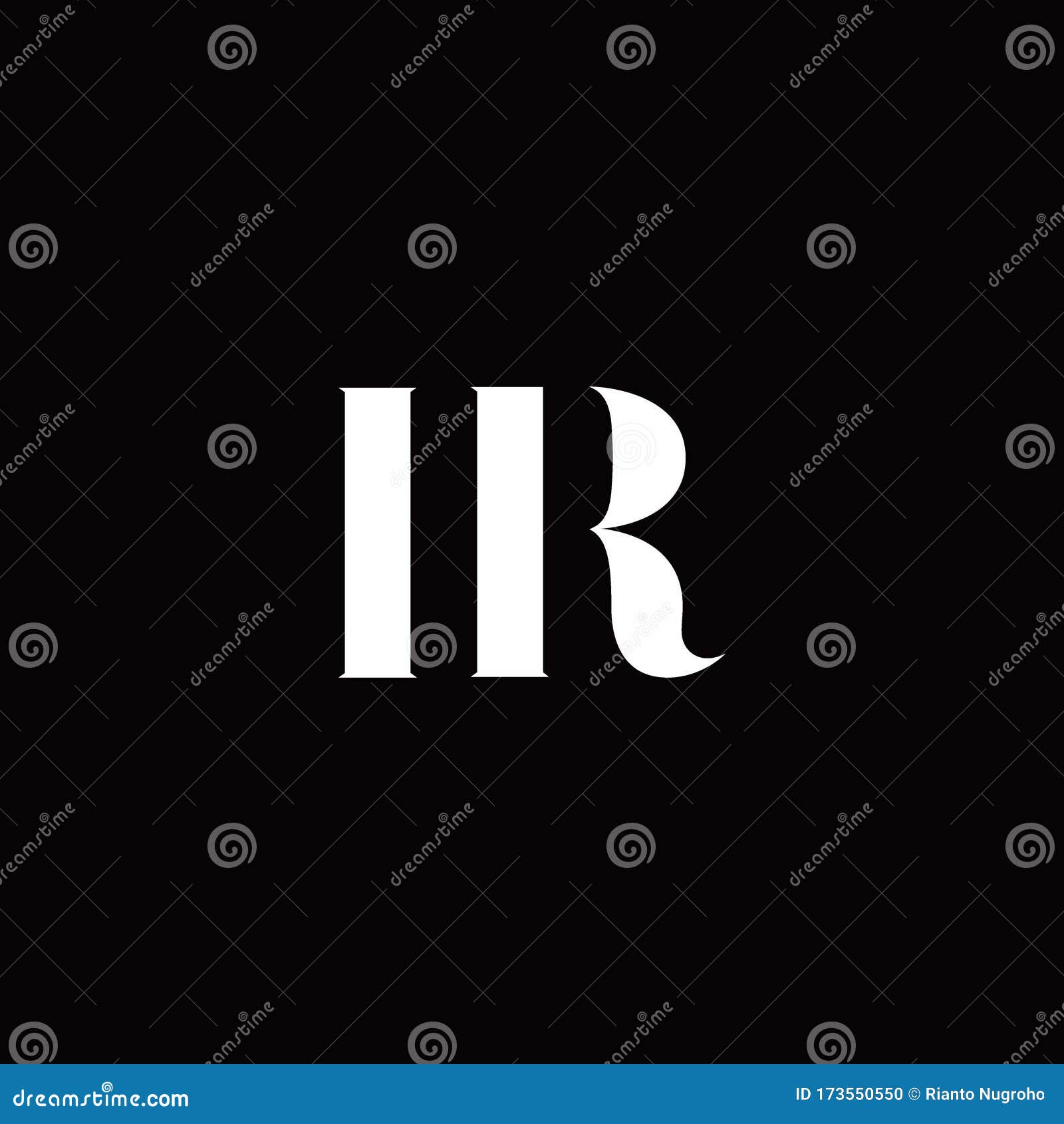 IR Logo Letter Initial Logo Designs Template Stock Vector ...