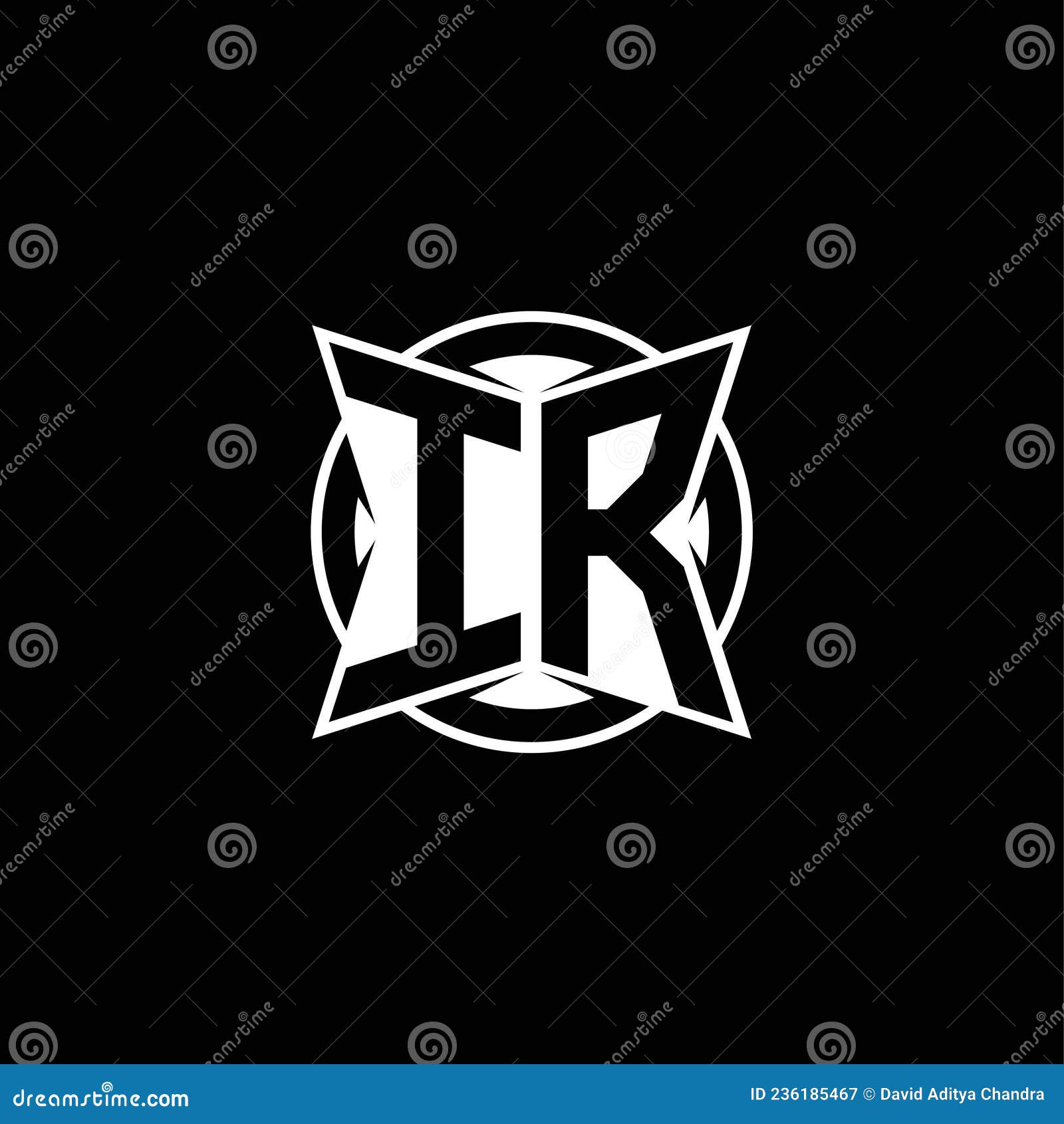 IR Logo Monogram Design Template Stock Vector - Illustration of ...