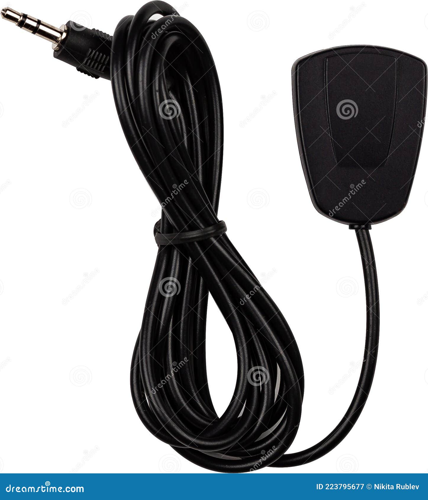 IR Receiver for Remote Control Isolated on White Stock Image - Image of ...