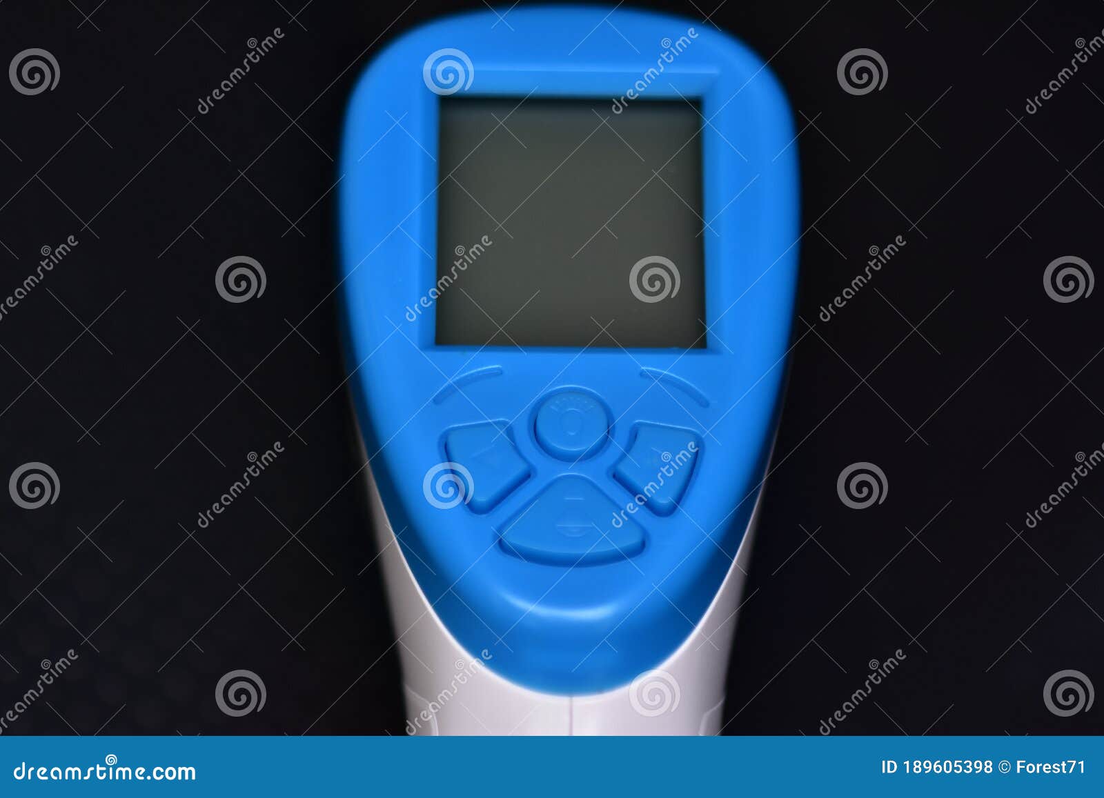 Digital Infrared Thermometer for Body Temperature Scan Stock Photo ...