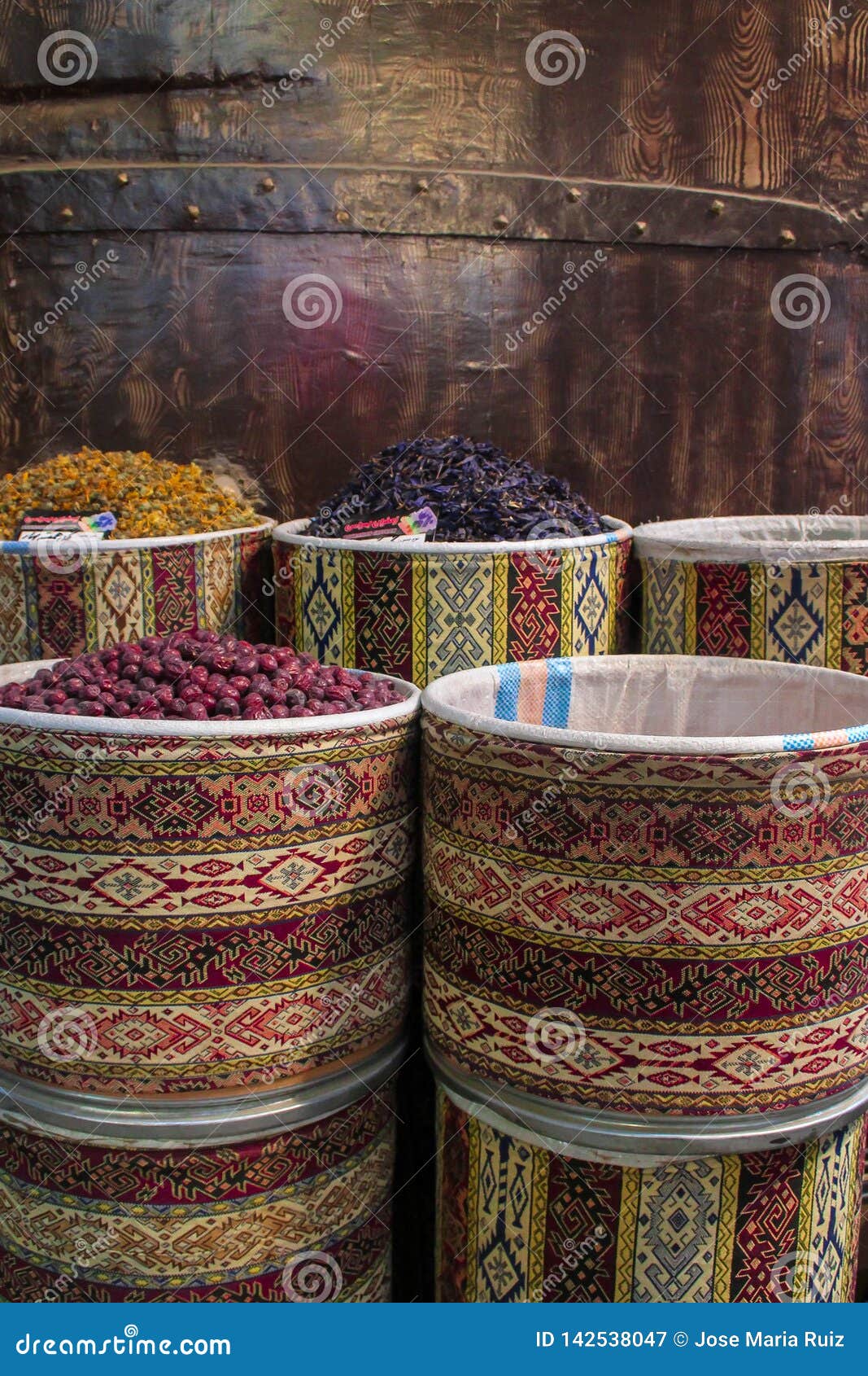 Tabriz, Iran - 16 July 2017: Spices in the Great Bazaar of Tabriz in ...