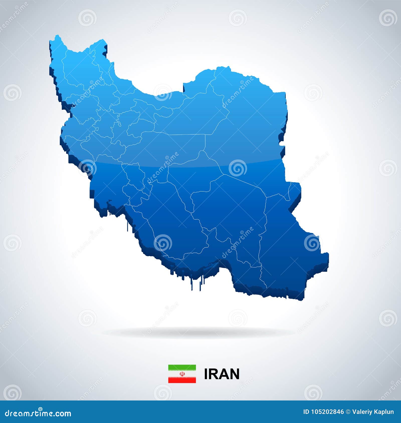 Iran - Map and Flag - Detailed Vector Illustration Stock Illustration ... Iran - Map and Flag - Detailed Vector Illustration Stock Illustration ...