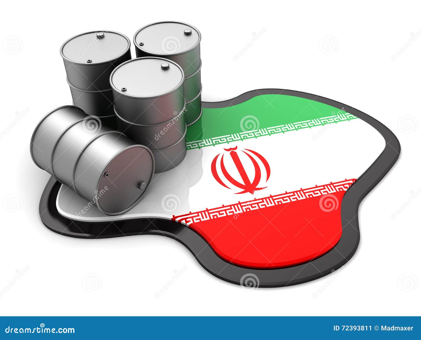 Iran oil stock illustration. Illustration of environment - 72393811