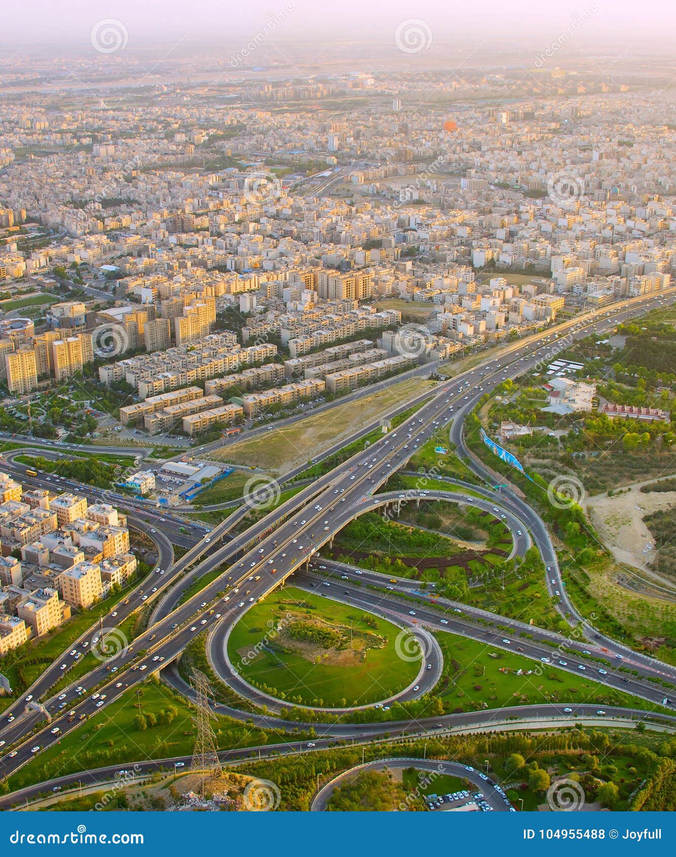 Iran road overpass. Tehran stock photo. Image of persia - 104955488