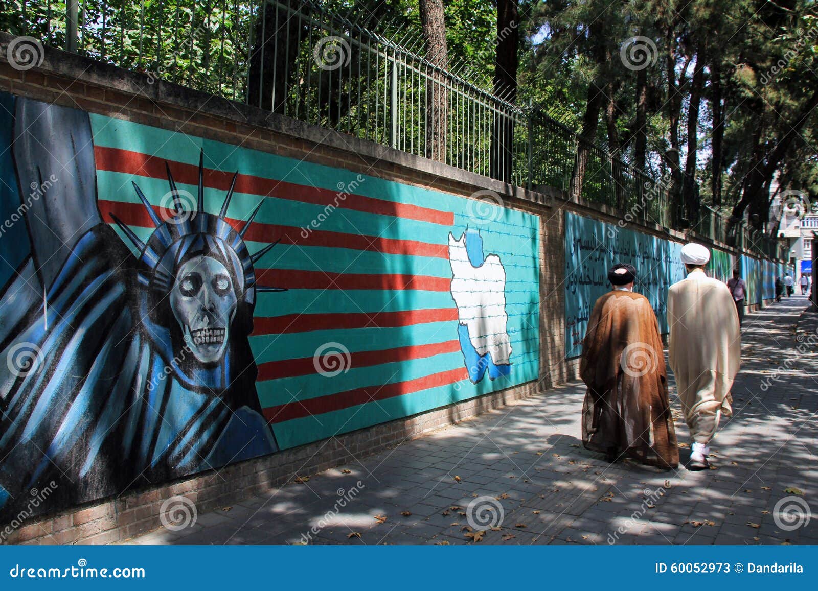 Iran s demon editorial stock photo. Image of east, statue - 60052973