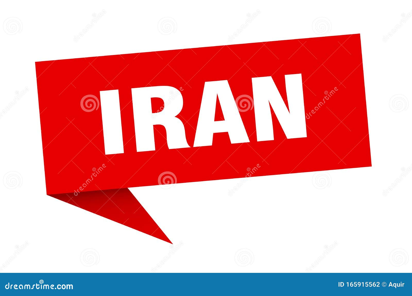 Iran Sticker. Iran Signpost Pointer Sign Stock Vector - Illustration of ...