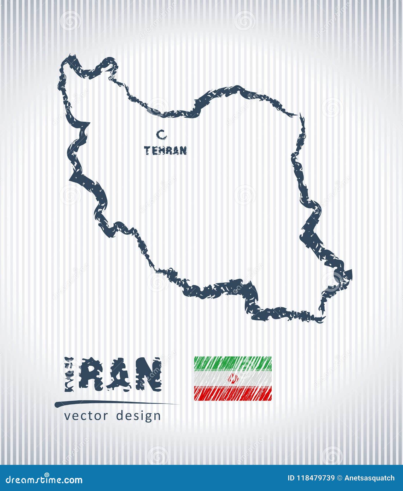 Iran Vector Chalk Drawing Map Isolated on a White Background Stock ... Iran Vector Chalk Drawing Map Isolated on a White Background Stock ...