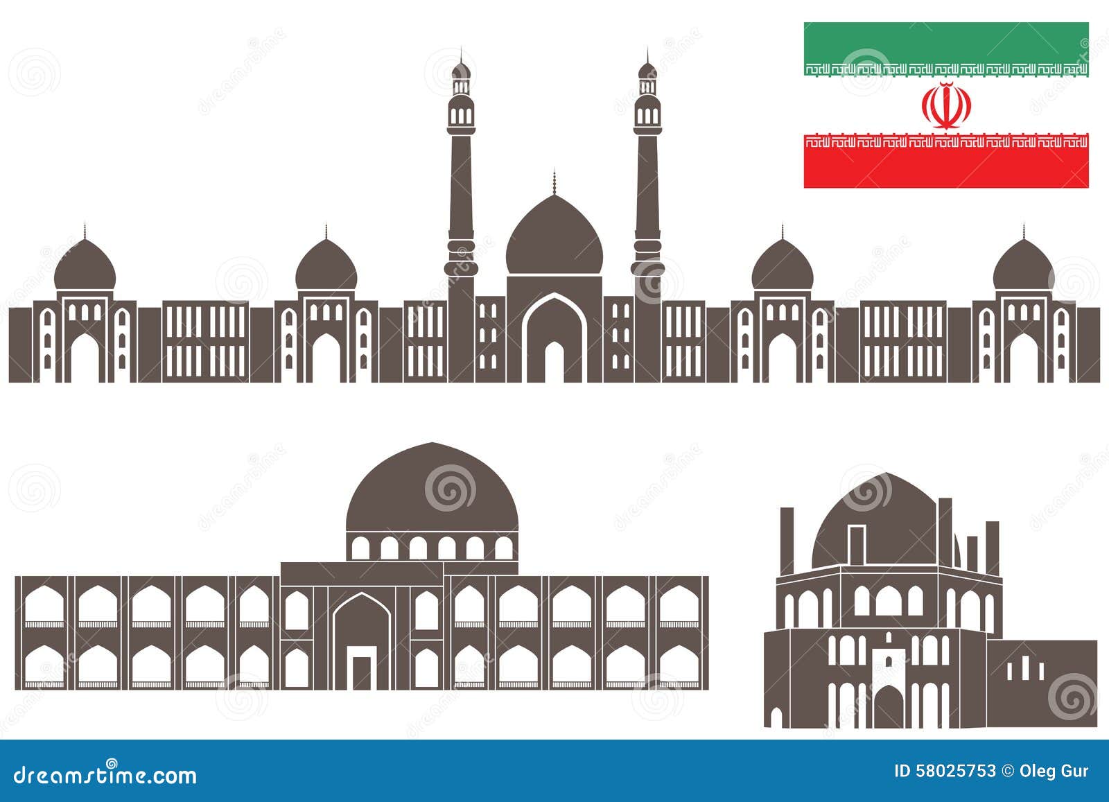 Iran Vector Illustration | CartoonDealer.com #58025753