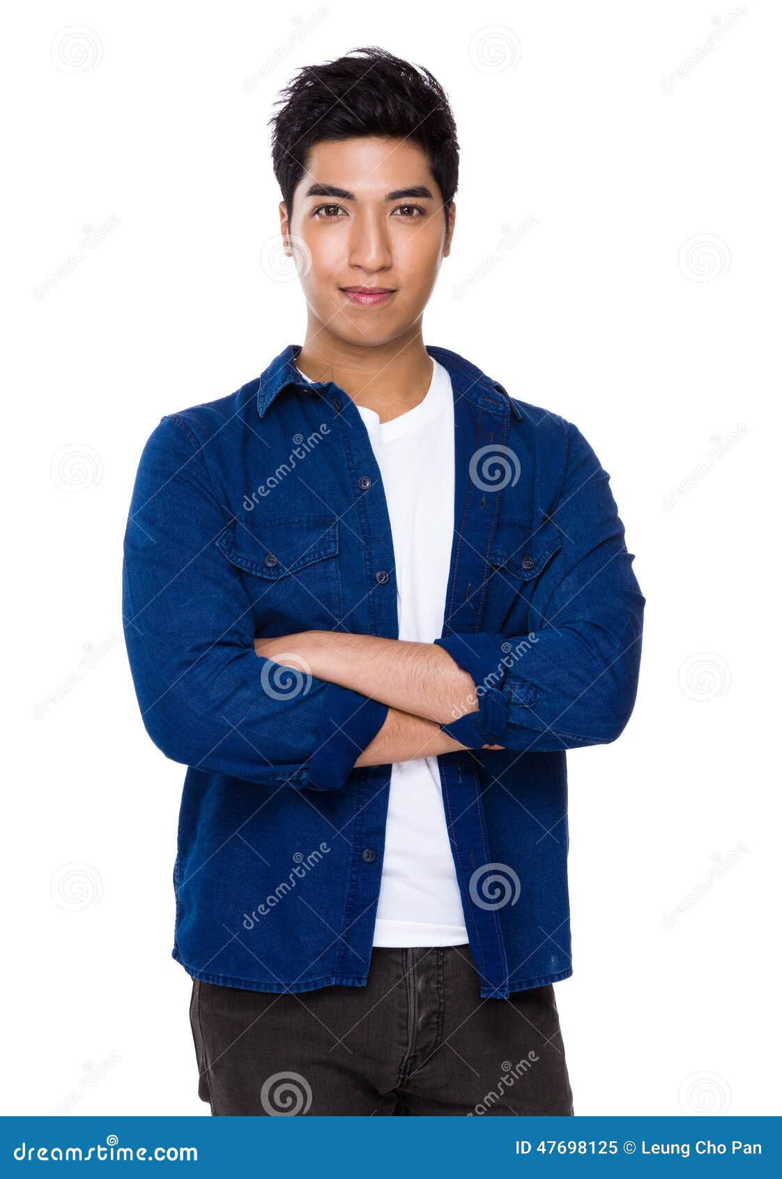 Iranian Man stock image. Image of folded, blouse, happy - 47698125