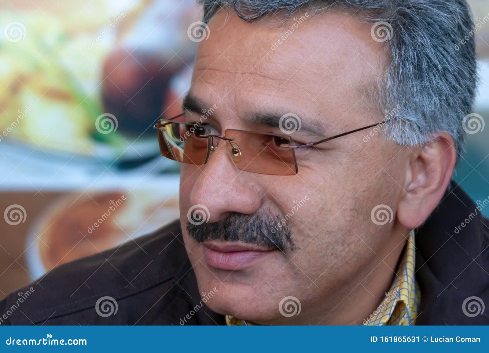 Iranian man stock image. Image of adult, happy, persian - 161865631