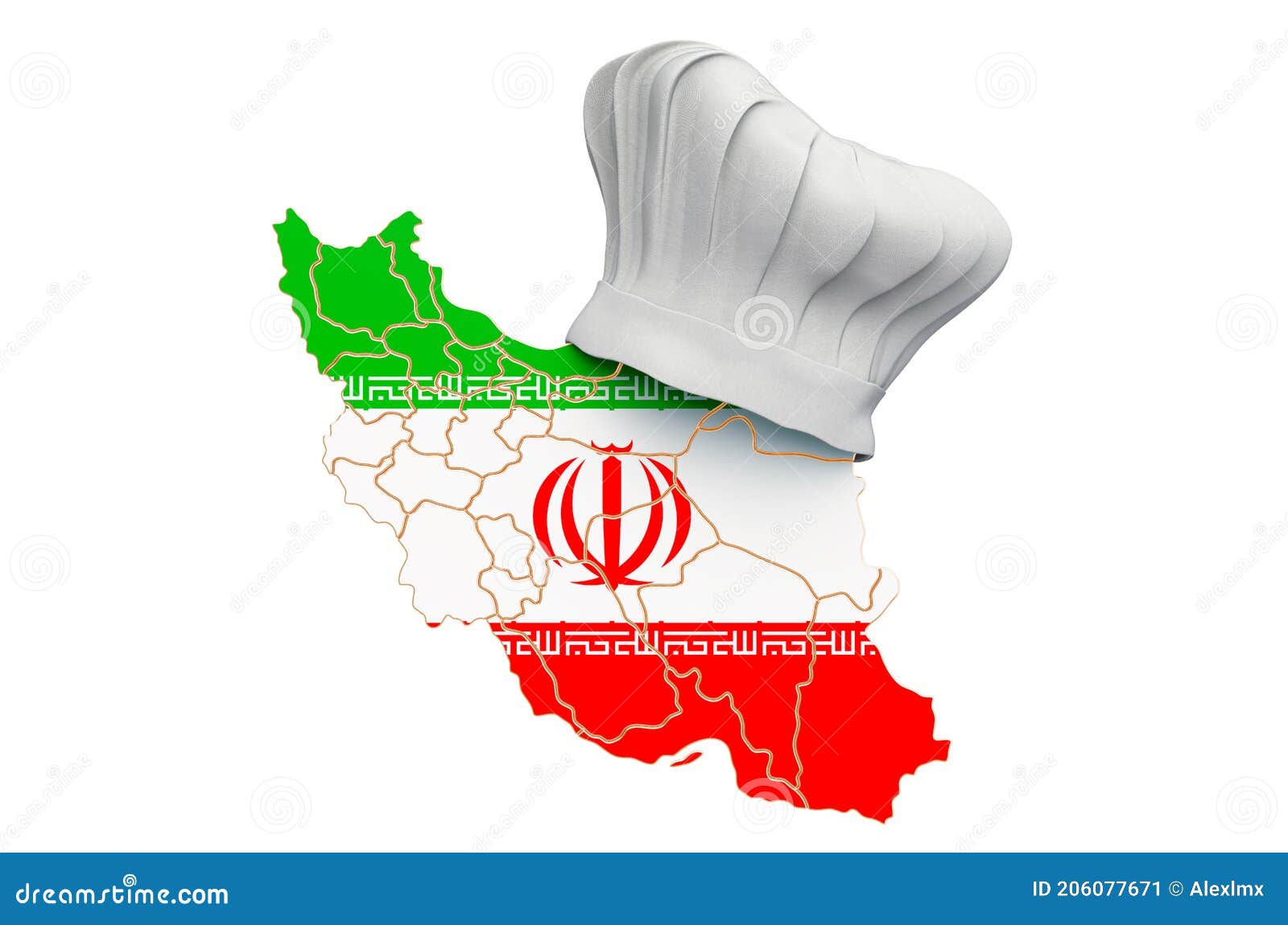 Iranian National Flag Cartoon Vector | CartoonDealer.com #116689993
