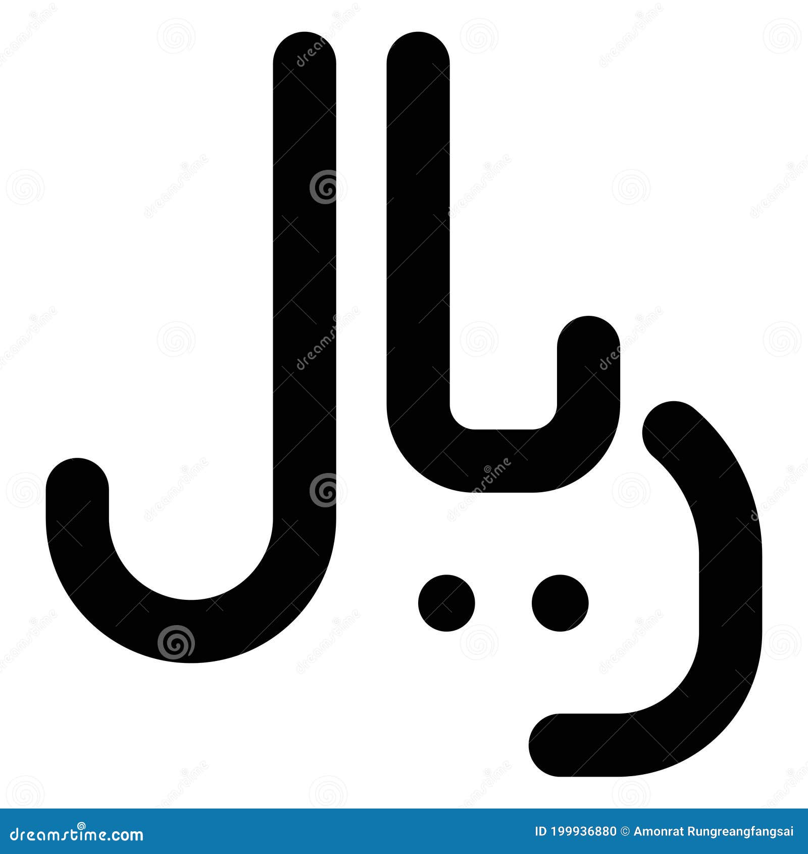 Iranian Rial Sign Icon, Currency of Iran Stock Vector - Illustration of ...