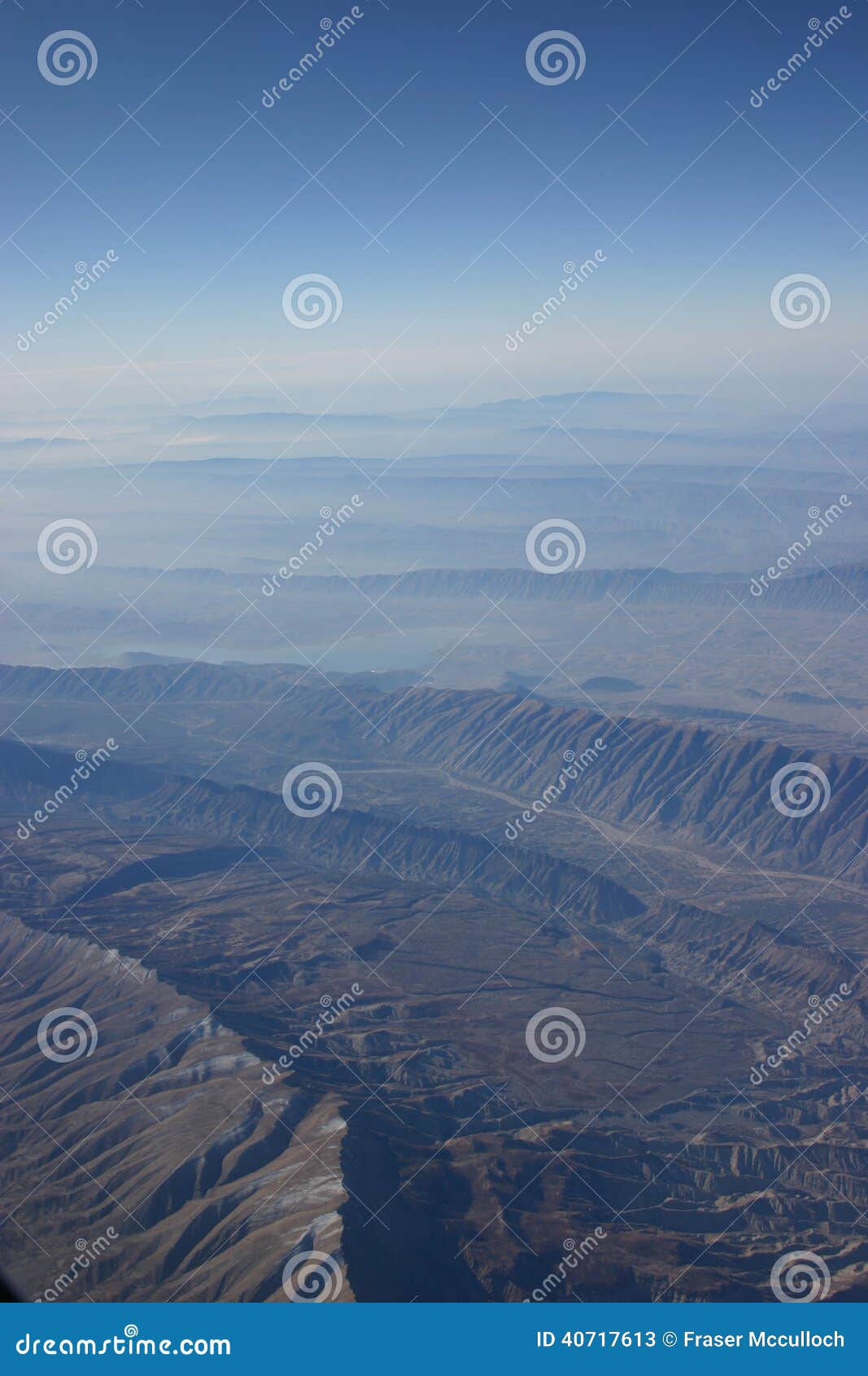 Iranian Valleys stock image. Image of mist, scenery, ridge - 40717613