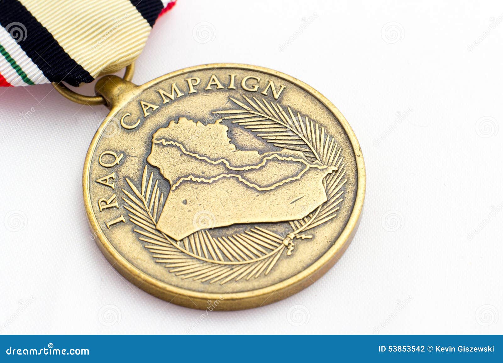 Iraq Campaign Medal stock photo. Image of army, force - 53853542