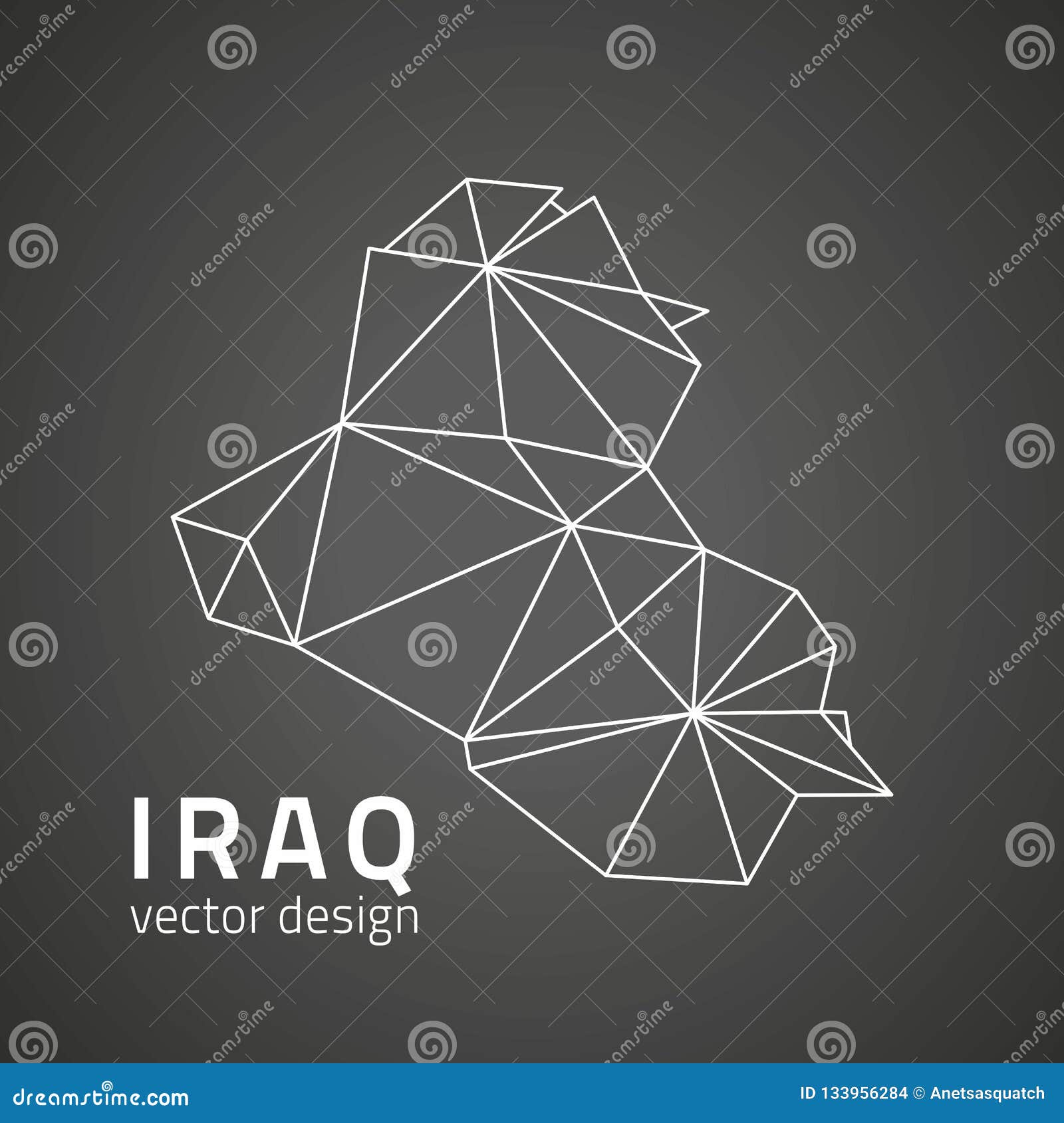 Iraq Black Triangle Vector Mosaic Outline Map Stock Vector ... Iraq Black Triangle Vector Mosaic Outline Map Stock Vector ...