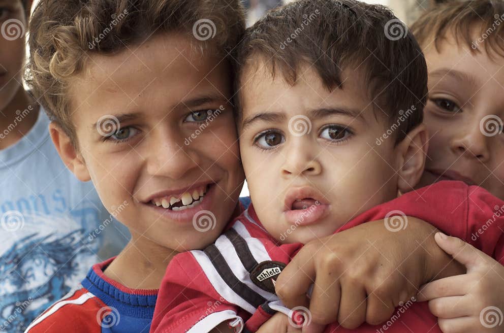 Iraq Refugee Boys editorial photo. Image of innocent - 18960796