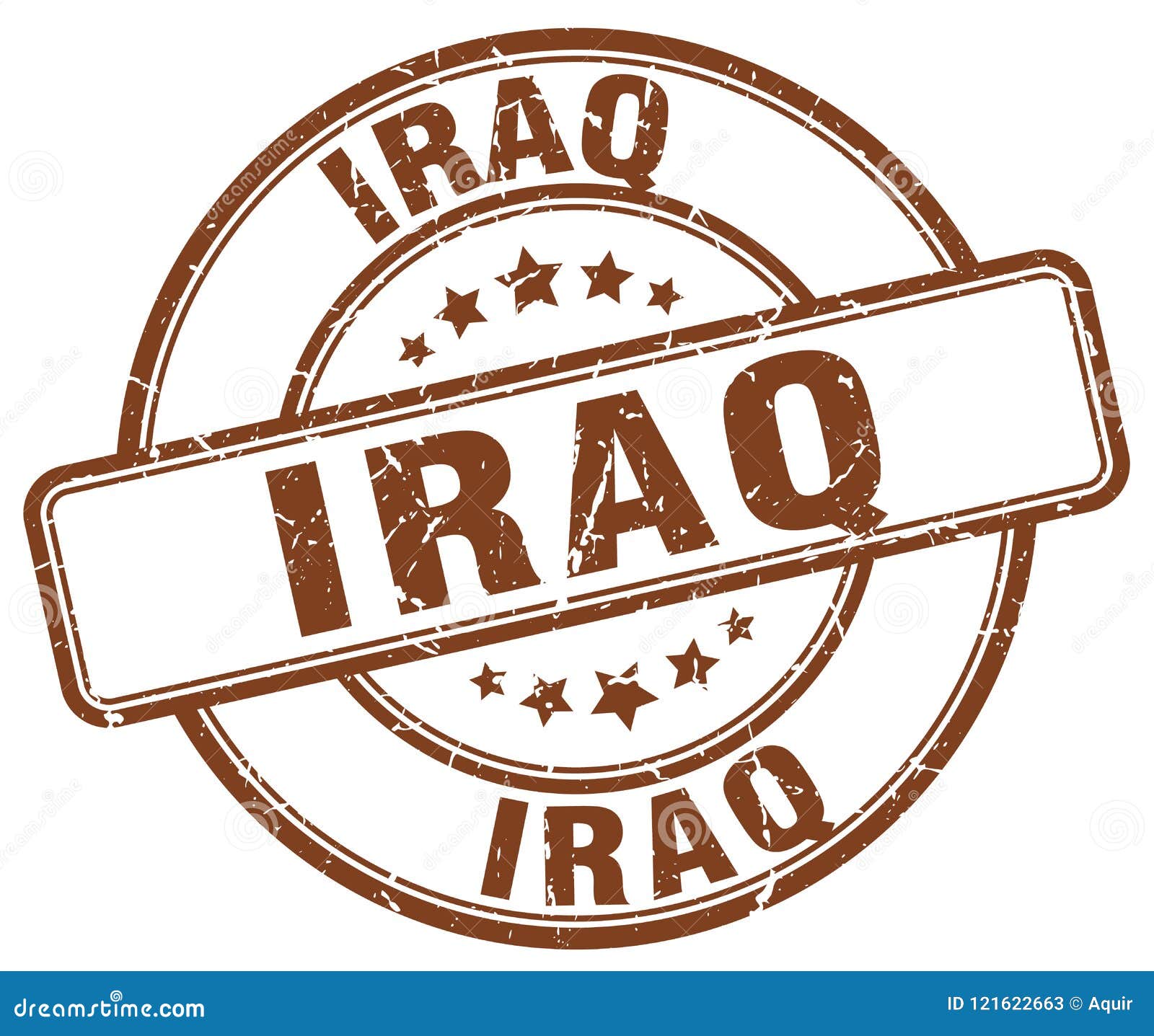 Iraq stamp stock vector. Illustration of seal, embrance - 121622663