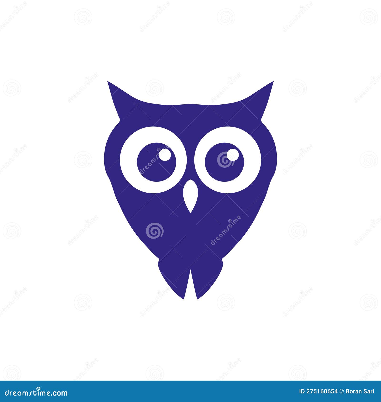 Owl Logo Wise Bird Logo Owl Symbol Logo for Education A1 Stock Vector ...