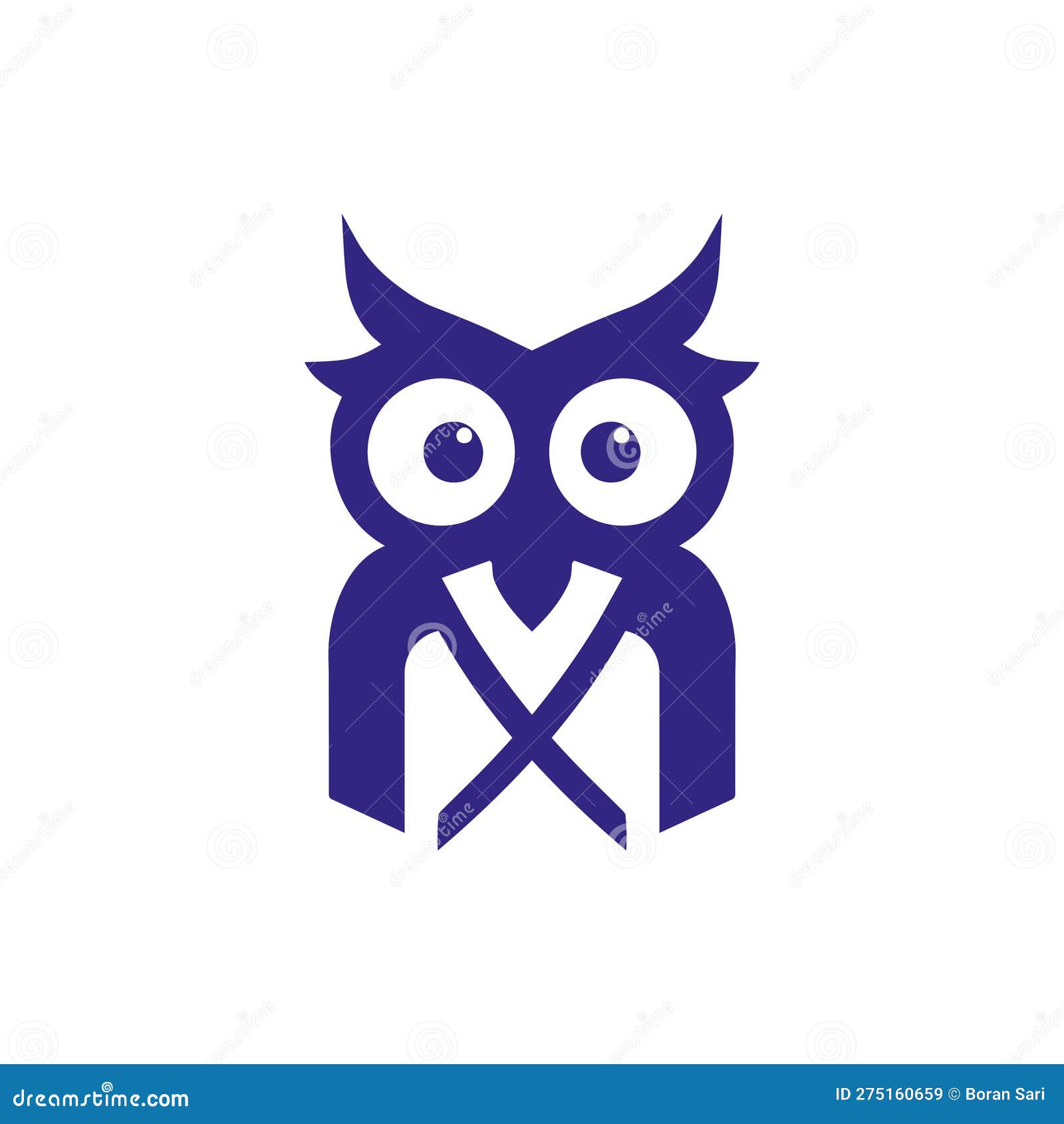 Owl Logo Wise Bird Logo Owl Symbol Logo For Education A12 Vector ...