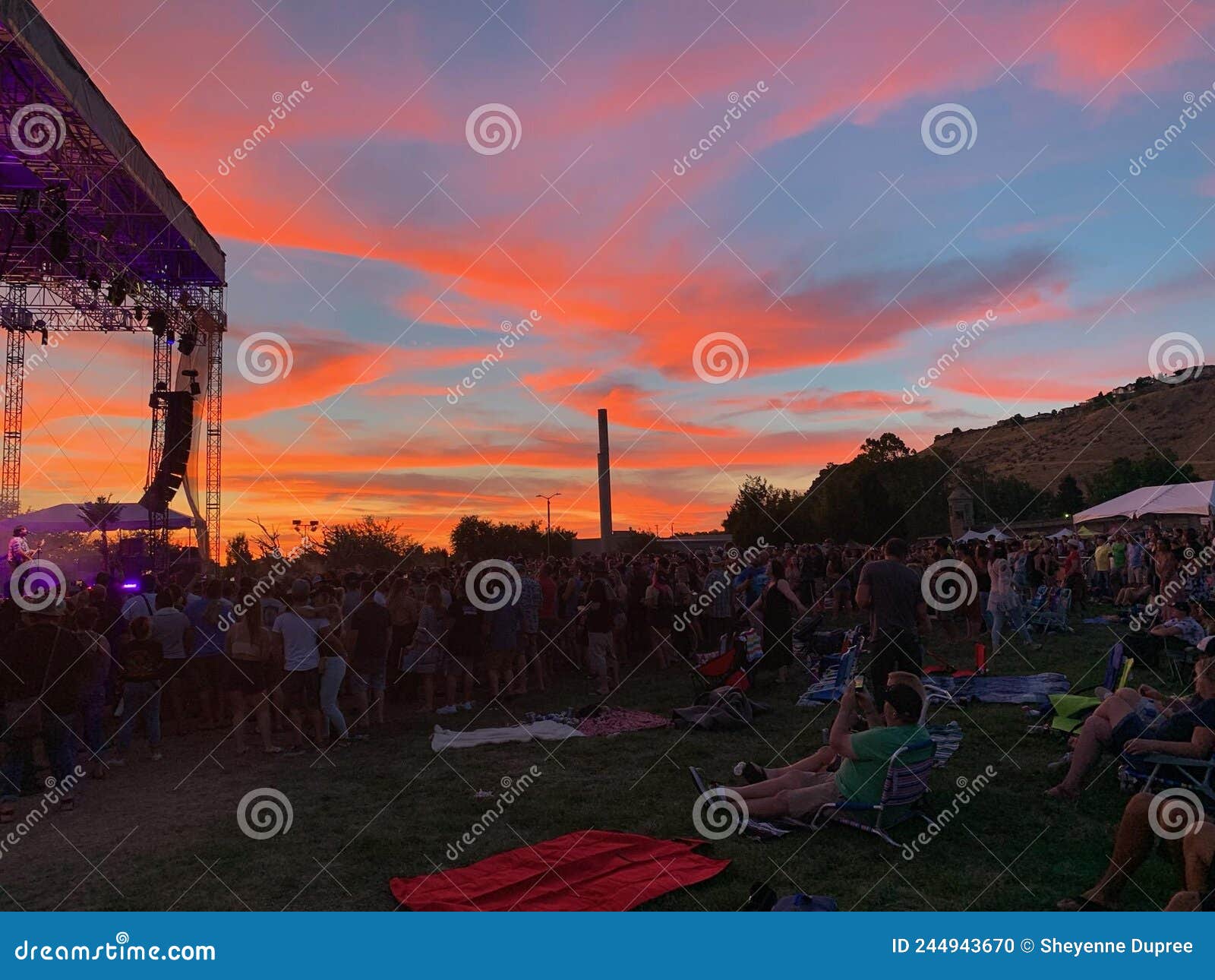 Iration Concert 2020 Boise, Idaho Editorial Image - Image of screenshot ...