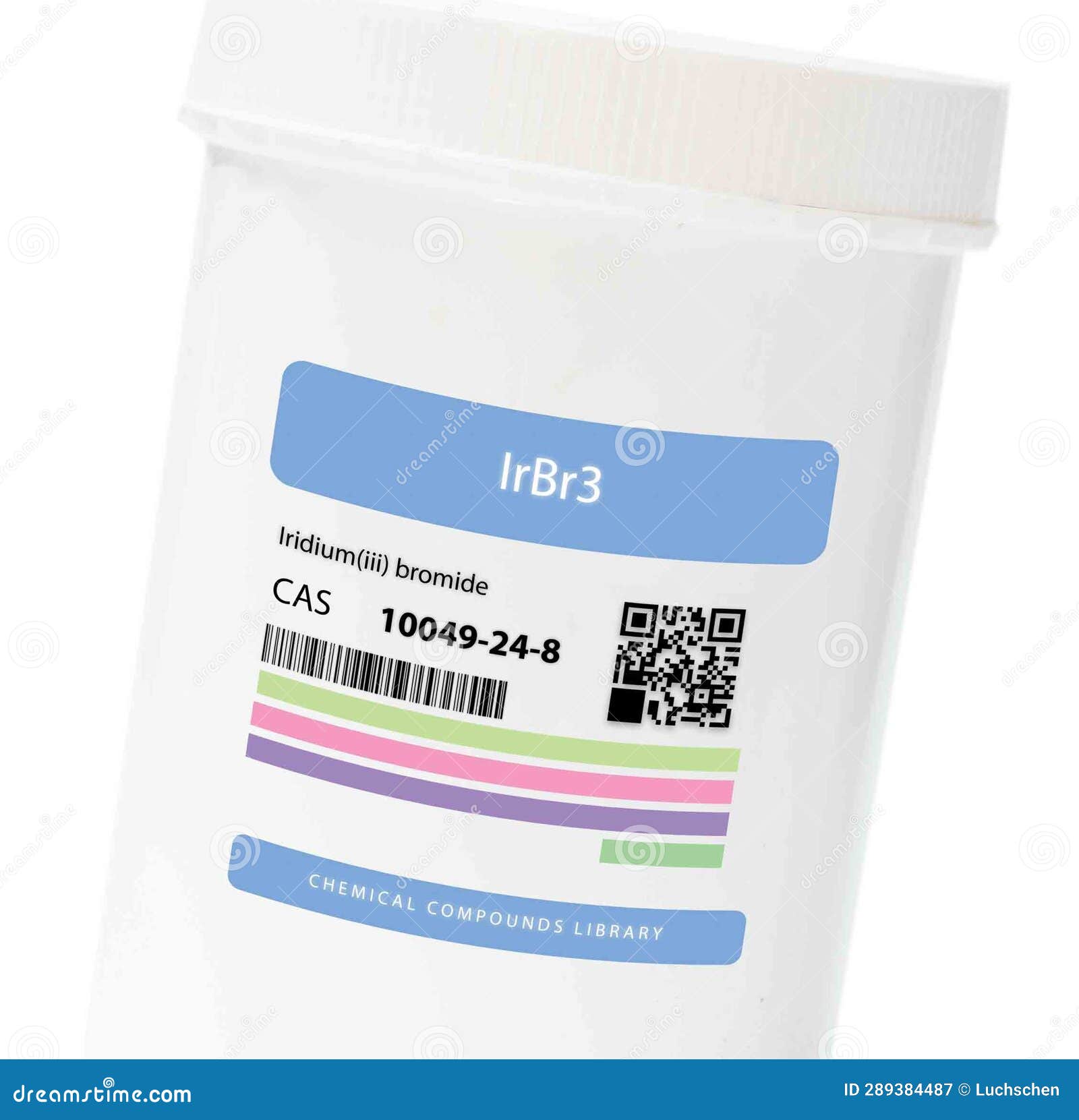 IrBr3 - Iridium(III) Bromide Stock Image - Image of chemistry, 10049: ...