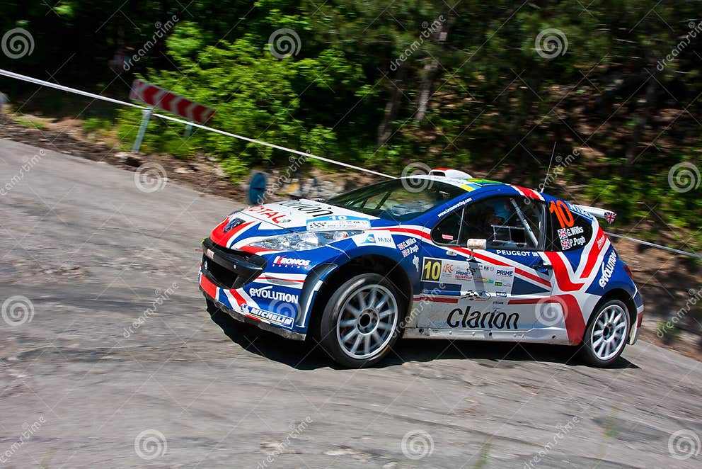 IRC PRIME Yalta Rally editorial photography. Image of race - 24032192