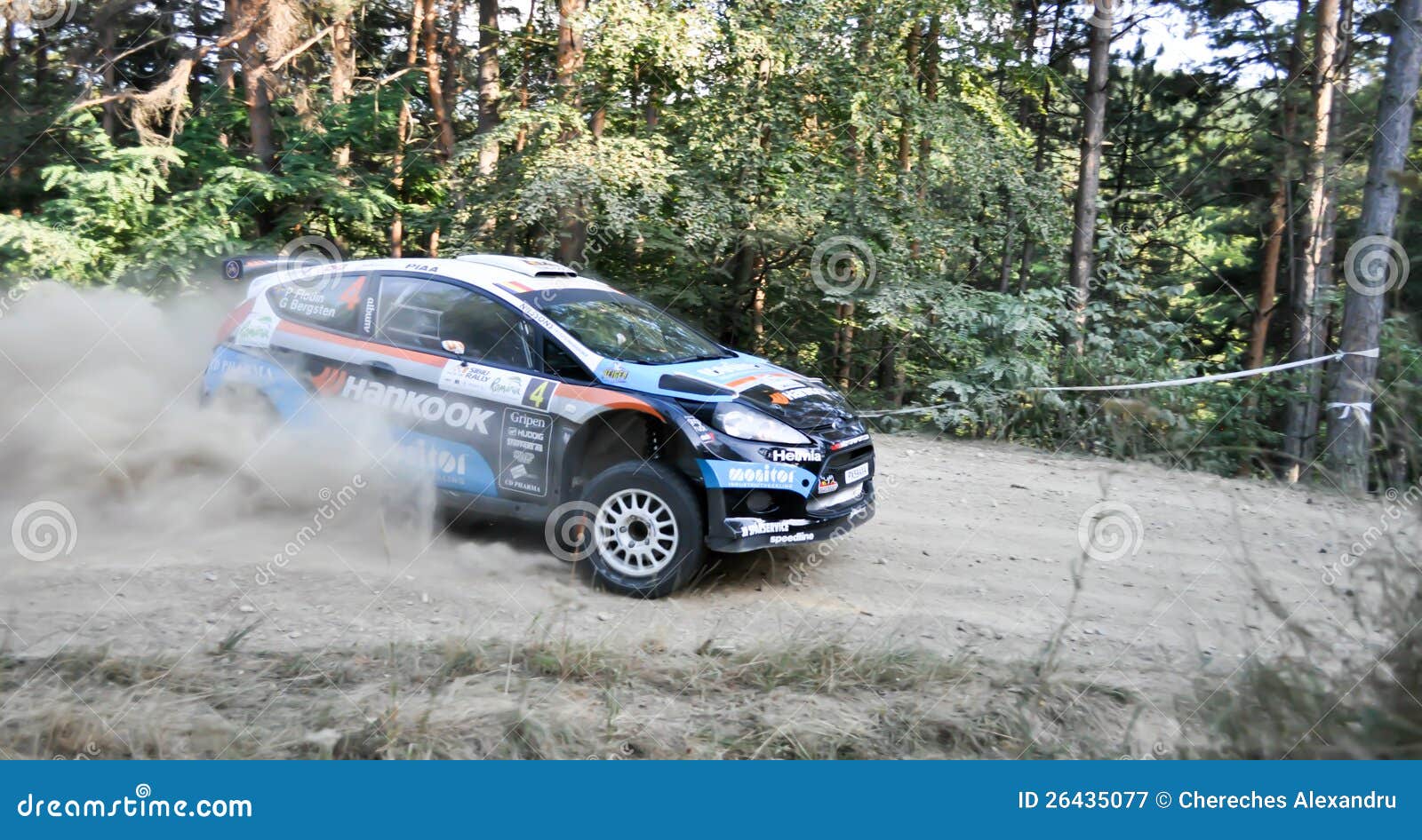 IRC RALLY SIBIU SS2 CRINTI 1 Editorial Photography - Image of dust ...