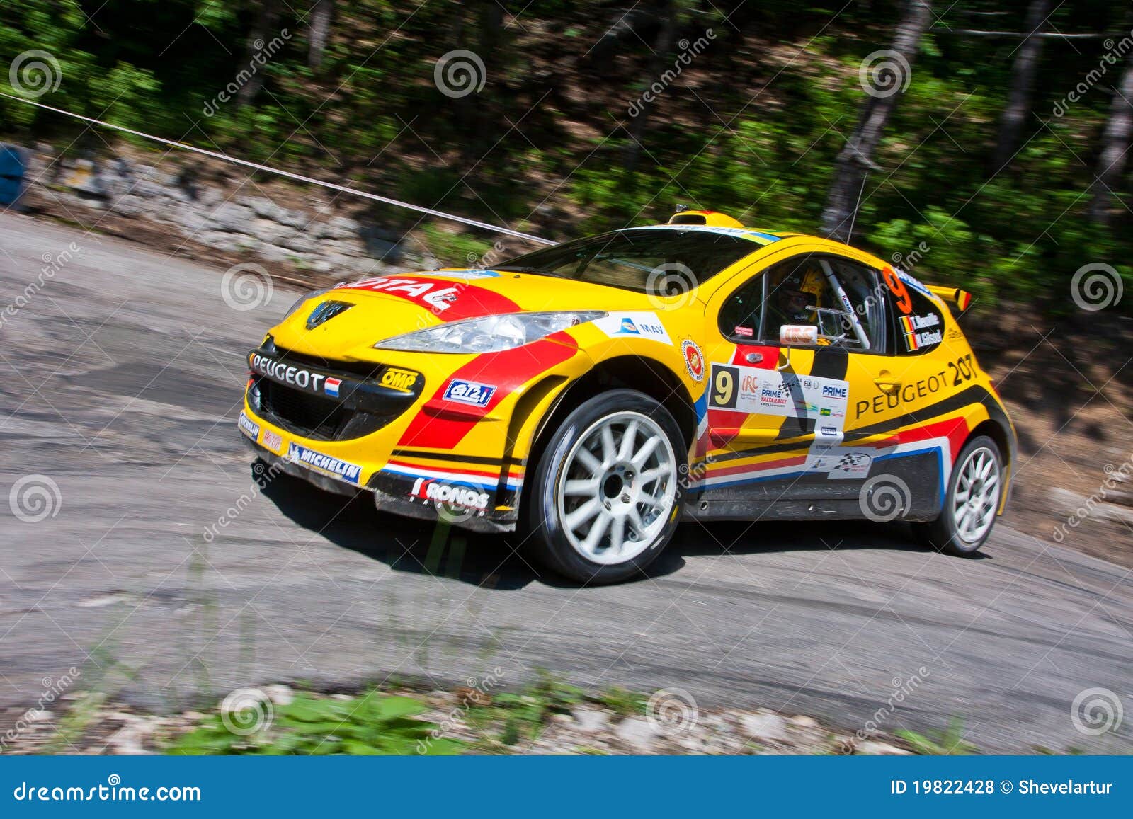 IRC Yalta Prime Rally 2011 editorial stock photo. Image of freddy ...
