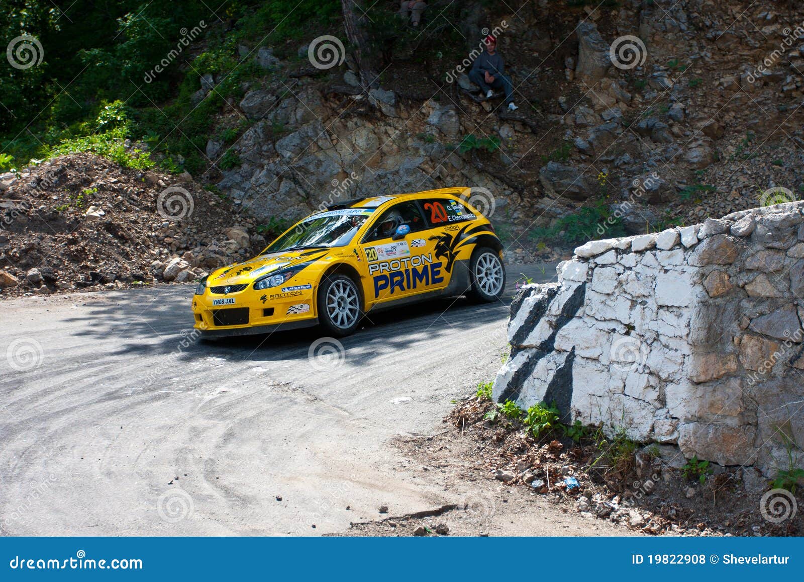 IRC Yalta Prime Rally 2011 editorial stock photo. Image of driver ...