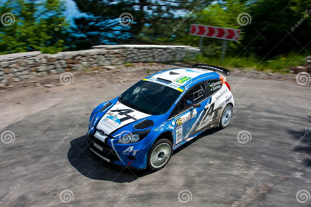 IRC Yalta Prime Rally 2011 editorial image. Image of leader - 19822930