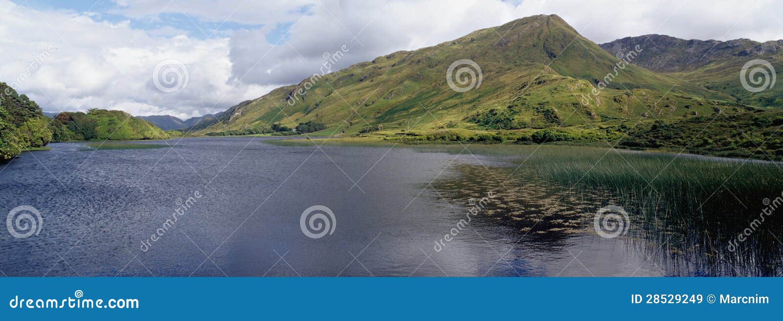 Ireland / Connemara Lake View Stock Image - Image of foliage, mountain ...