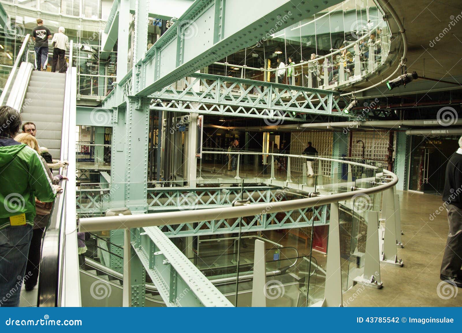 Ireland Dublin. Guinness Storehouse Editorial Photography - Image of ...