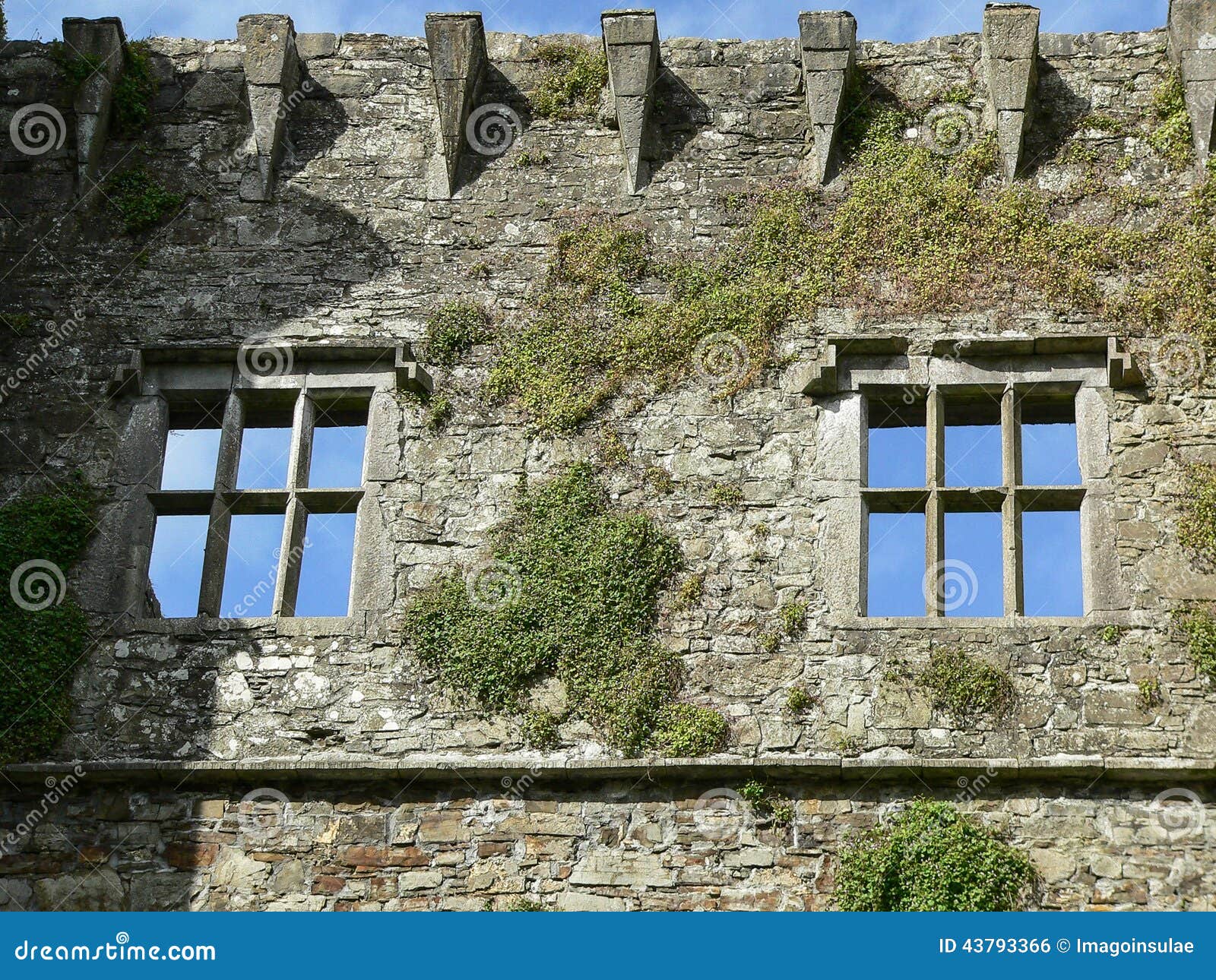 Ireland. Kanturk stock photo. Image of building, castle - 43793366