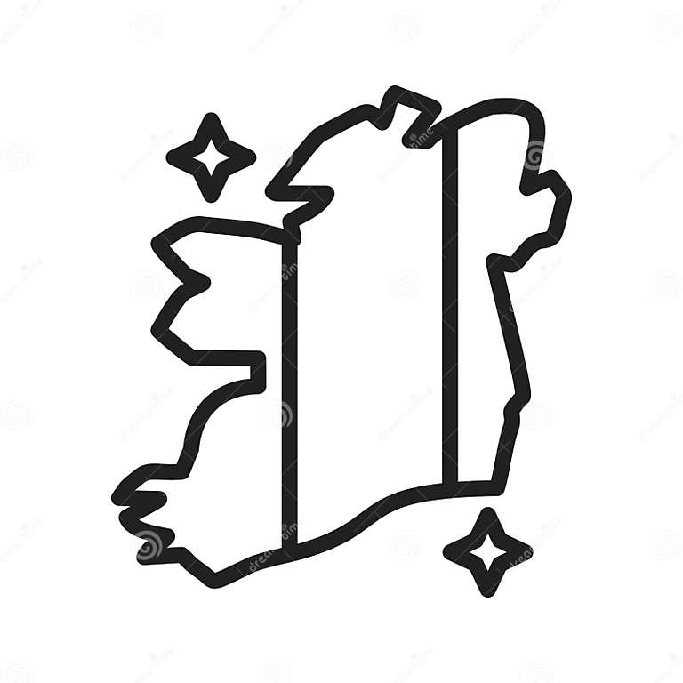 Ireland Map Icon Image. stock vector. Illustration of isolated - 281187037