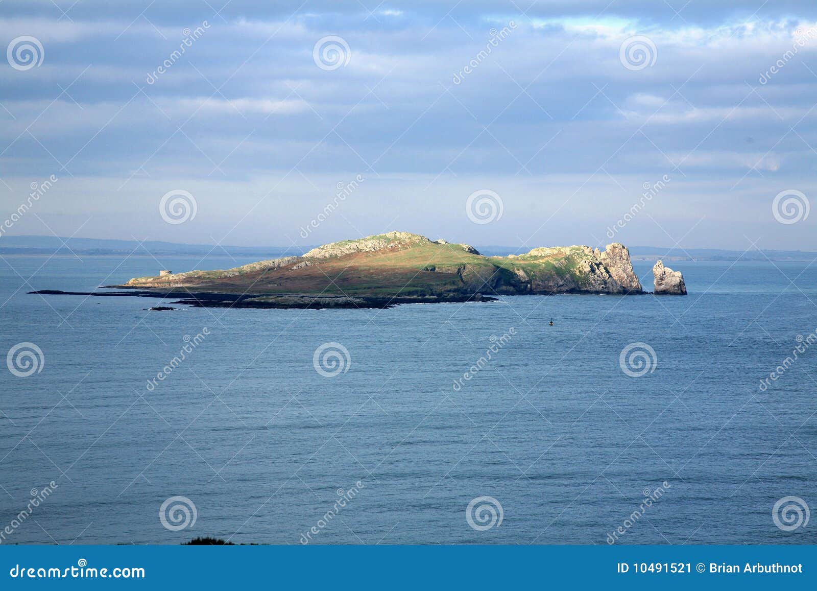 Irelands eye. stock image. Image of bays, skies, seas - 10491521