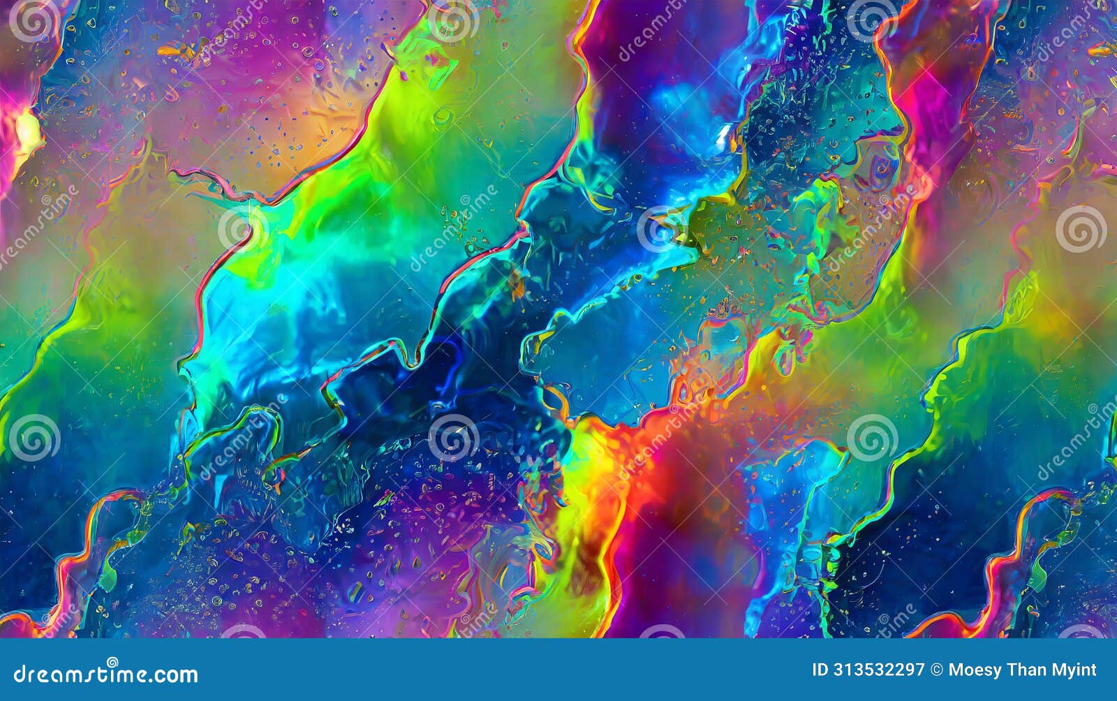 Iridescence Water Abstract Gradient, Seamless Abstraction, Splash ...
