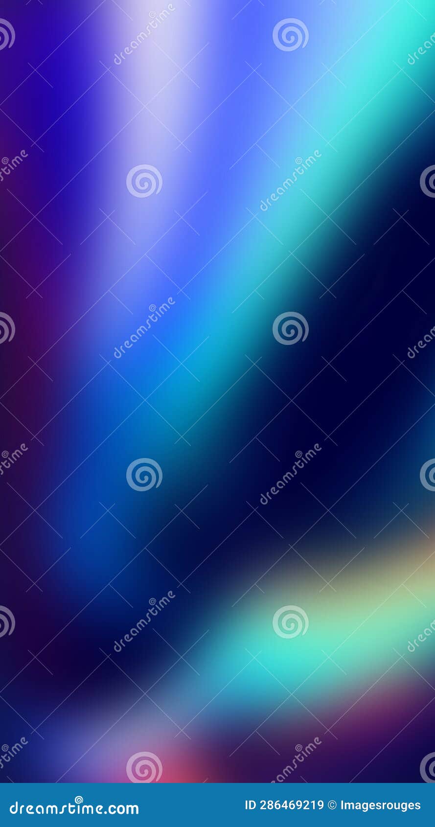Iridescent Chrome Gradient. Trendy Colorful Holographic Abstract ...